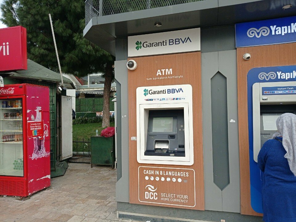 ATM'ler Garanti Bbva ATM, İstanbul, foto