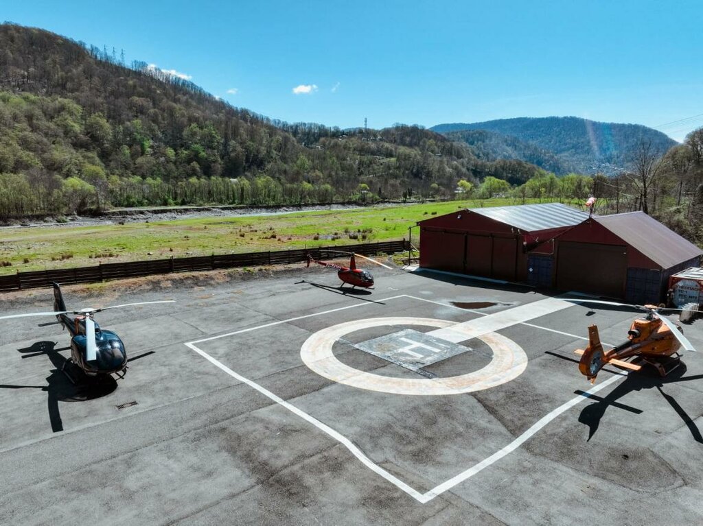 Helikopter pisti Вертолётная площадка, Soçi, foto