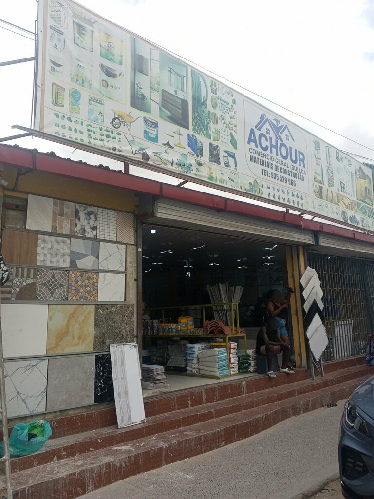 Yapı mağazası Achour comércio geral, Loanda, foto