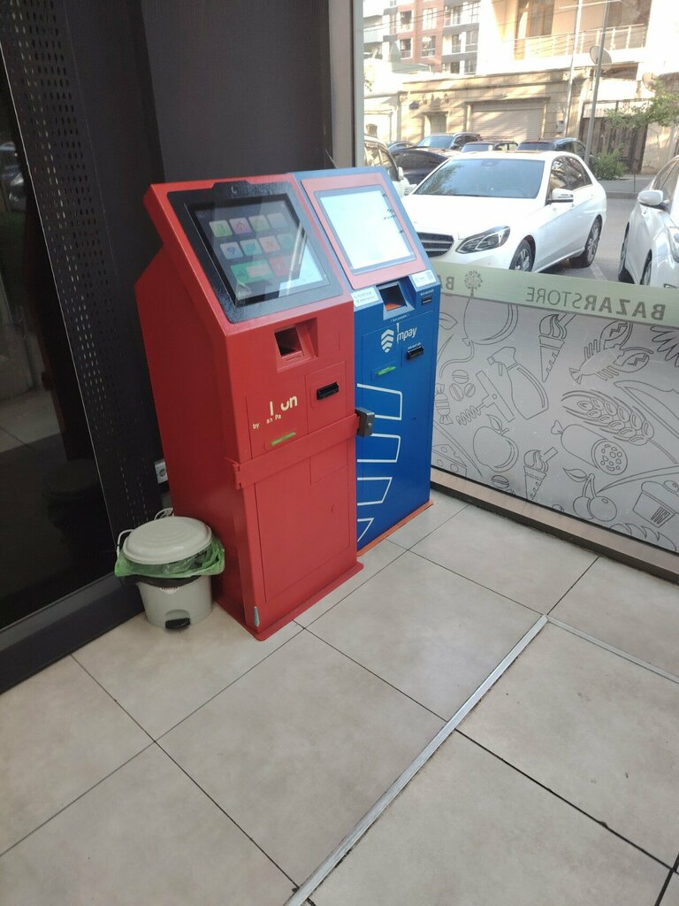Ödeme terminali Mpay, Bakü, foto