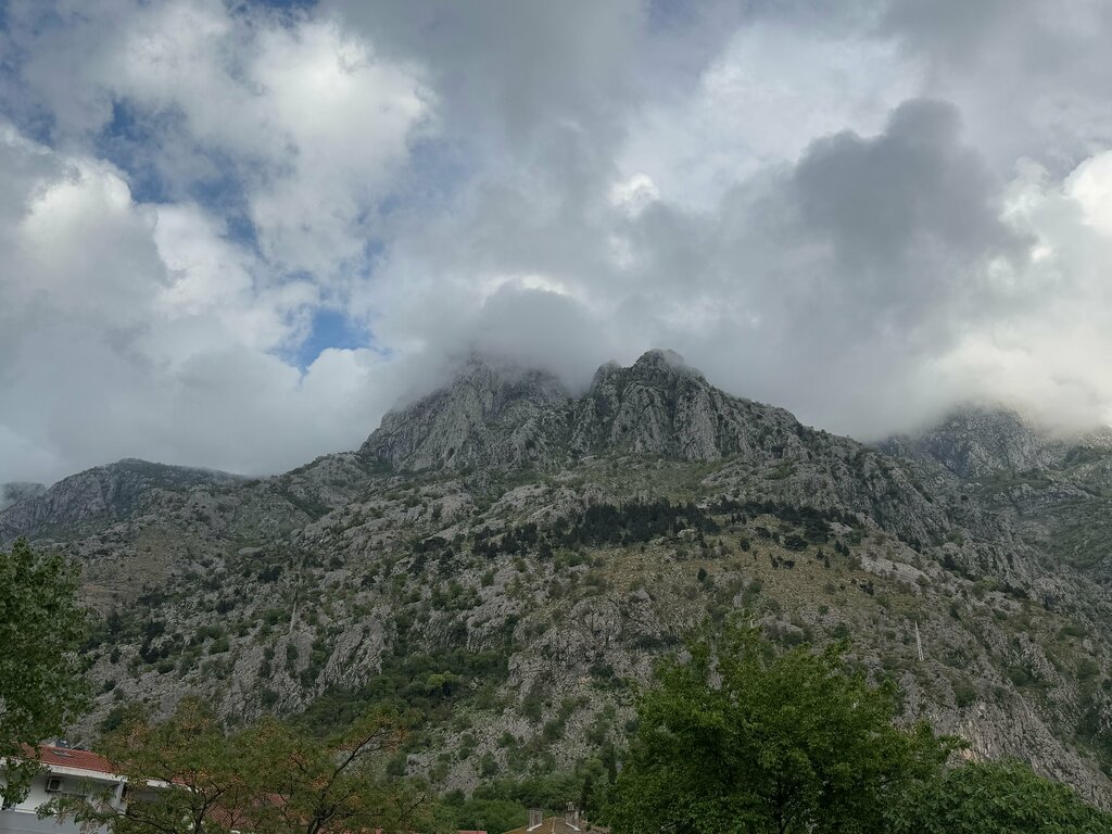 Turistik yerler Kampana Tower, Kotor, foto