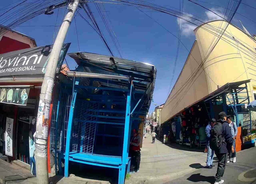 Mini-market Market Stall, La Paz, foto