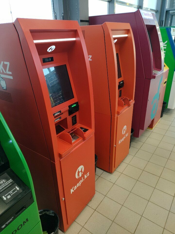 Ödeme terminali Kaspi Bank, Aktöbe, foto