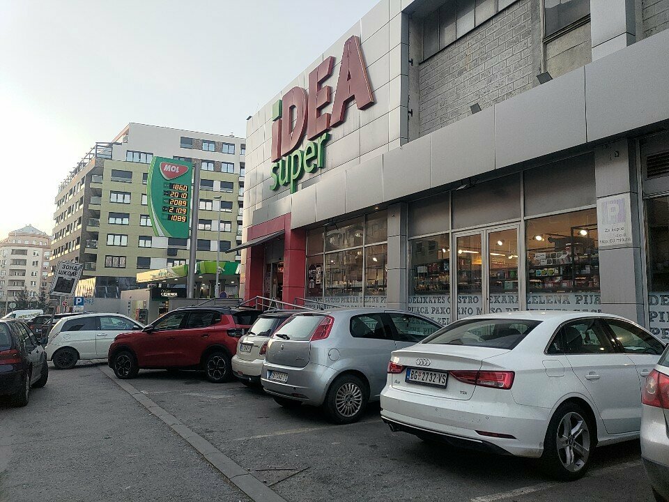 Süpermarket Idea Super, Belgrad, foto
