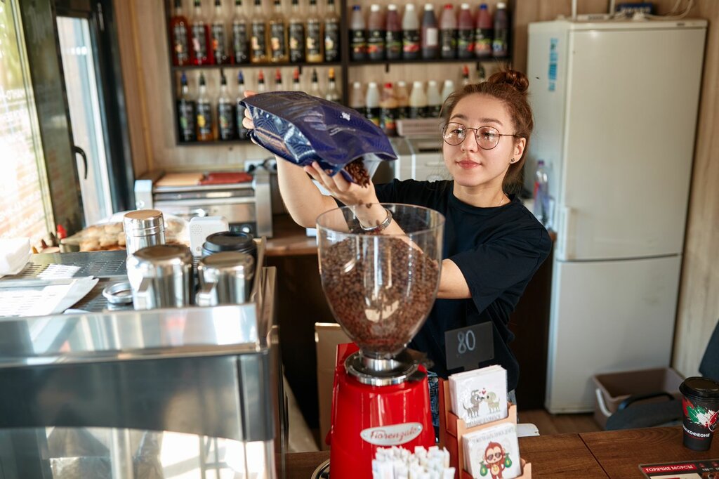 Kahve dükkanları Дон кофеон, Ufa, foto