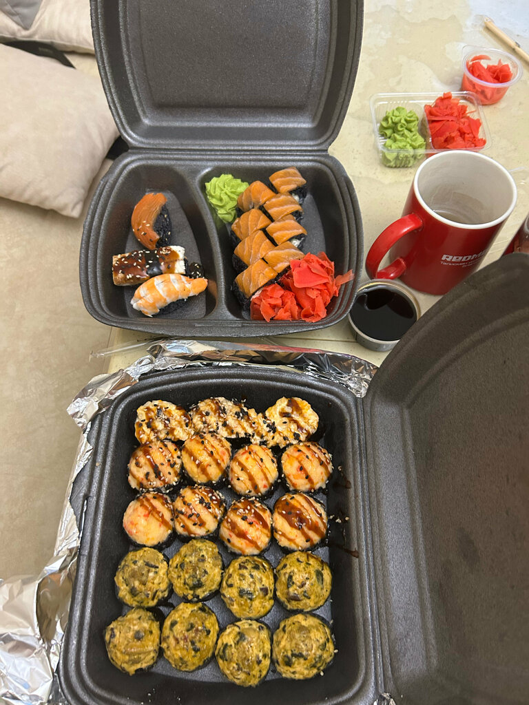 Hazır yemek teslim servisleri Черный рис, Saint‑Petersburg, foto