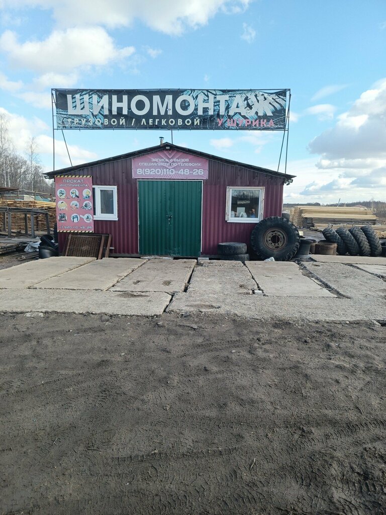 Oto lastik tamiri У Шурика, Yaroslavskaya oblastı, foto