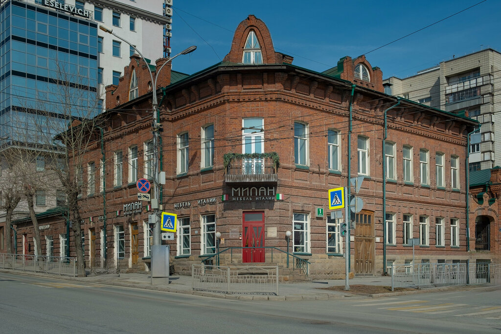 Turistik yerler Дом Сабурова, 1908 год, Novosibirsk, foto