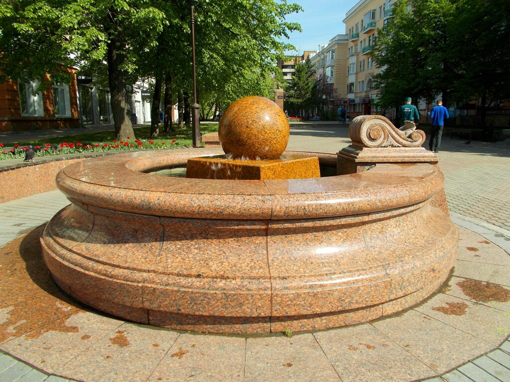 Çeşme Fountain, Krasnoyarsk, foto