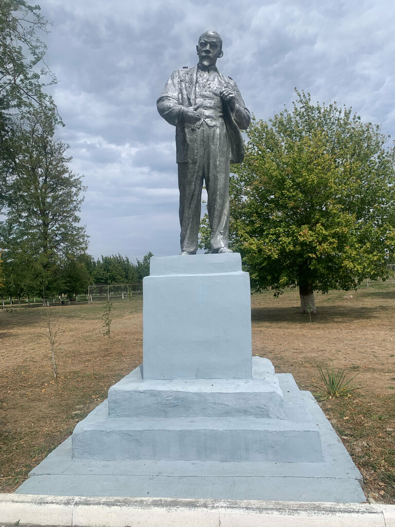 Anıt, heykel В.И. Ленин, Krasnodarski krayı, foto