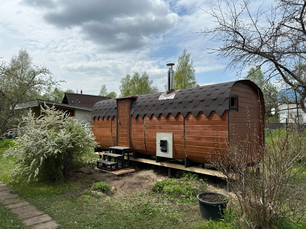 Hamam ve sauna inşaatı Kedr, Himki, foto