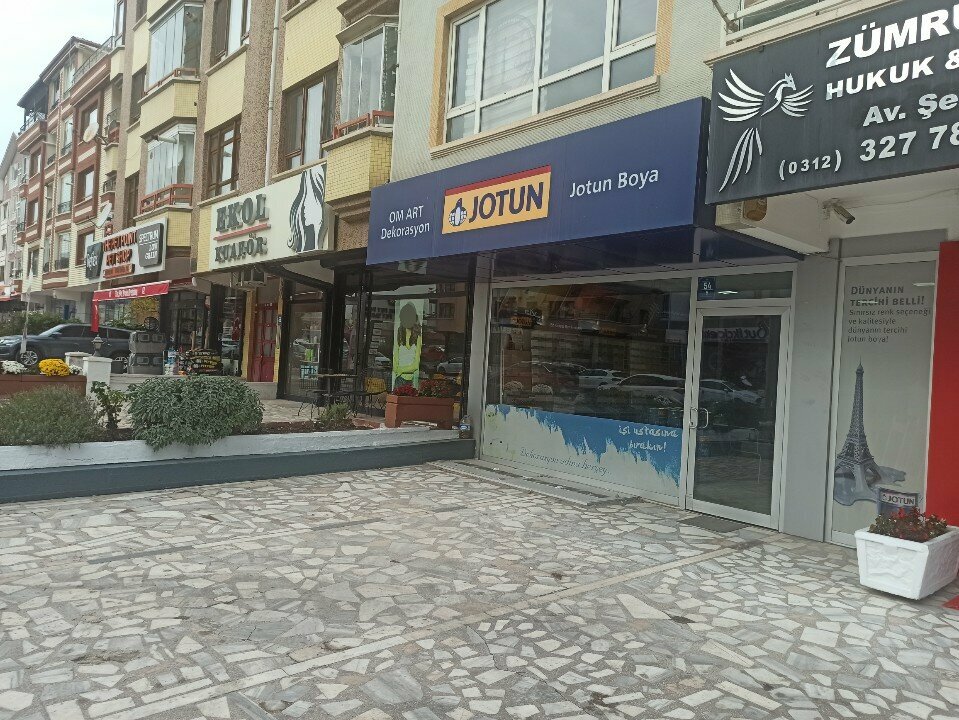 Boya ve cila malzemeleri üretim ve satış yerleri Jotun - Omart Dekorasyon, Ankara, foto