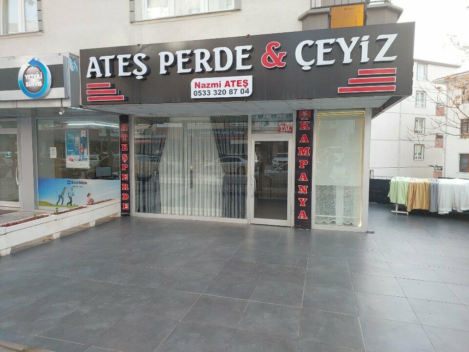 Giyim mağazası Ateş Tekstil Perde Çeyiz, Ankara, foto