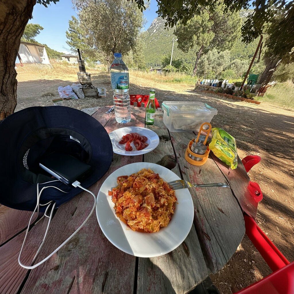 Kamp alanları Tents and Gozleme, Seydikemer, foto