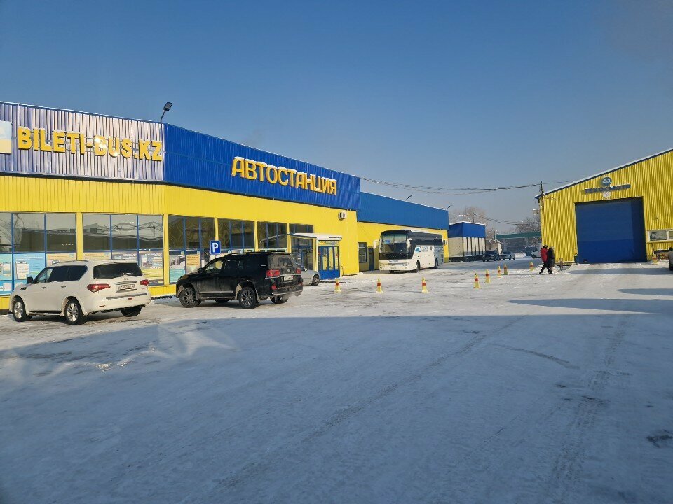 Otogarlar Kazakhstan's First Electronic Bus Station, Öskemen (Ust‑Kamenogorsk), foto