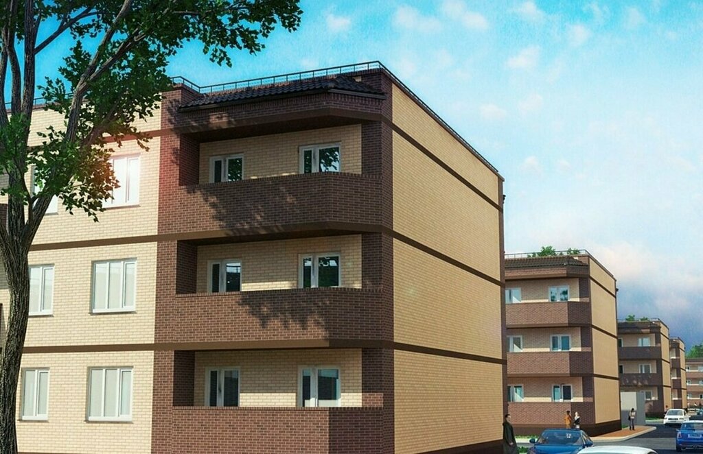 Konut blokları ZhK Semeyny park, Bataysk, foto