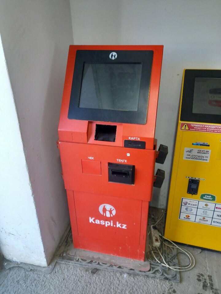 Ödeme terminali Kaspi. kz, Kızılorda, foto