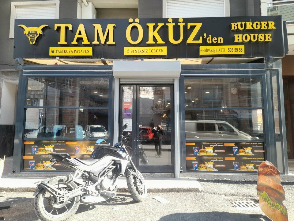 Fast food Tam Öküzden Burger House, İzmir, foto