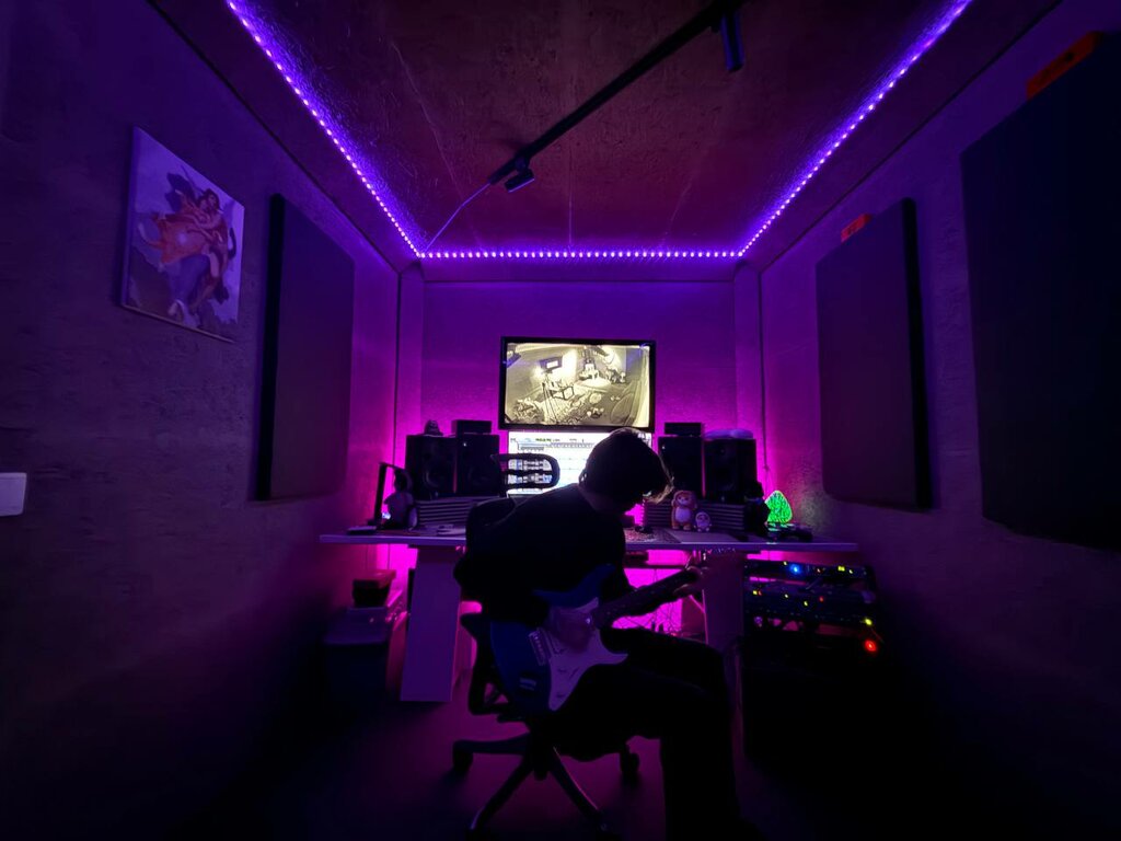 Ses kayıt stüdyoları New Moscow Studio, Moskova, foto