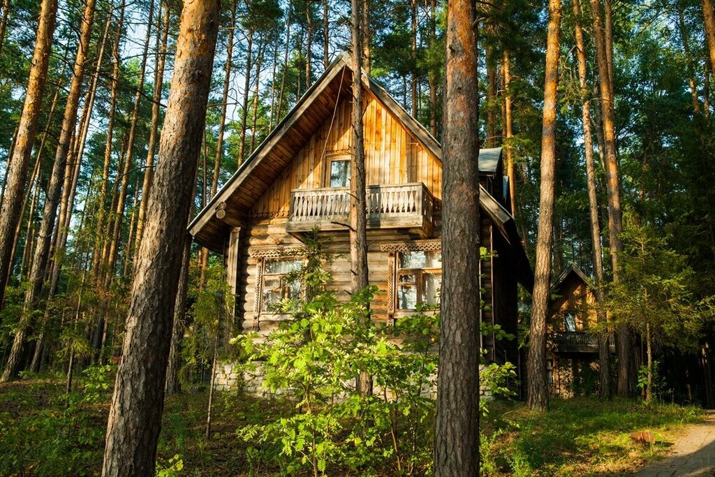 Resort oteller, tesisler База отдыха Озерный, Nijegorodskaya oblastı, foto