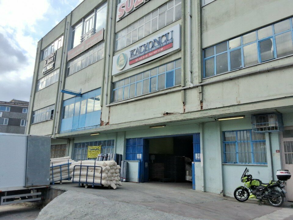Tekstil fabrikaları Kalyoncu Tekstil, İstanbul, foto