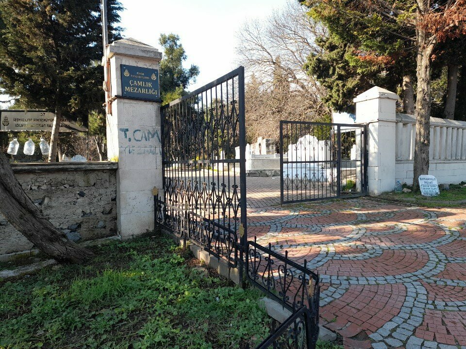 Mezarlıklar Çamlık Mezarlığı, İstanbul, foto