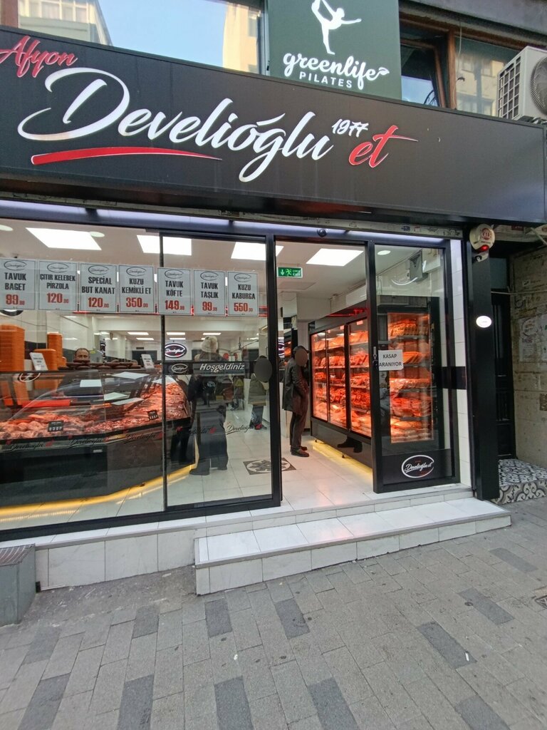 Kasap, şarküteri Develioğlu Et, İstanbul, foto