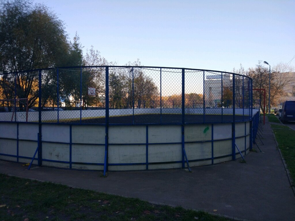 Buz pateni pistleri Ice rink, Moskova, foto