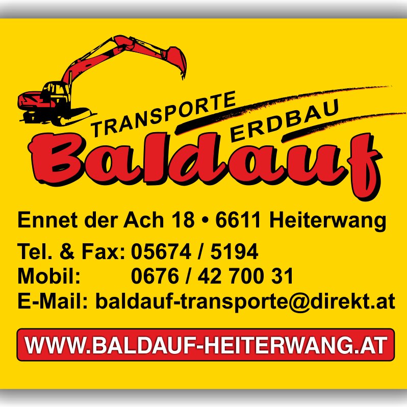 Nakliye firmaları Richard Baldauf E. U. Transport und Erdbau, Tirol, foto