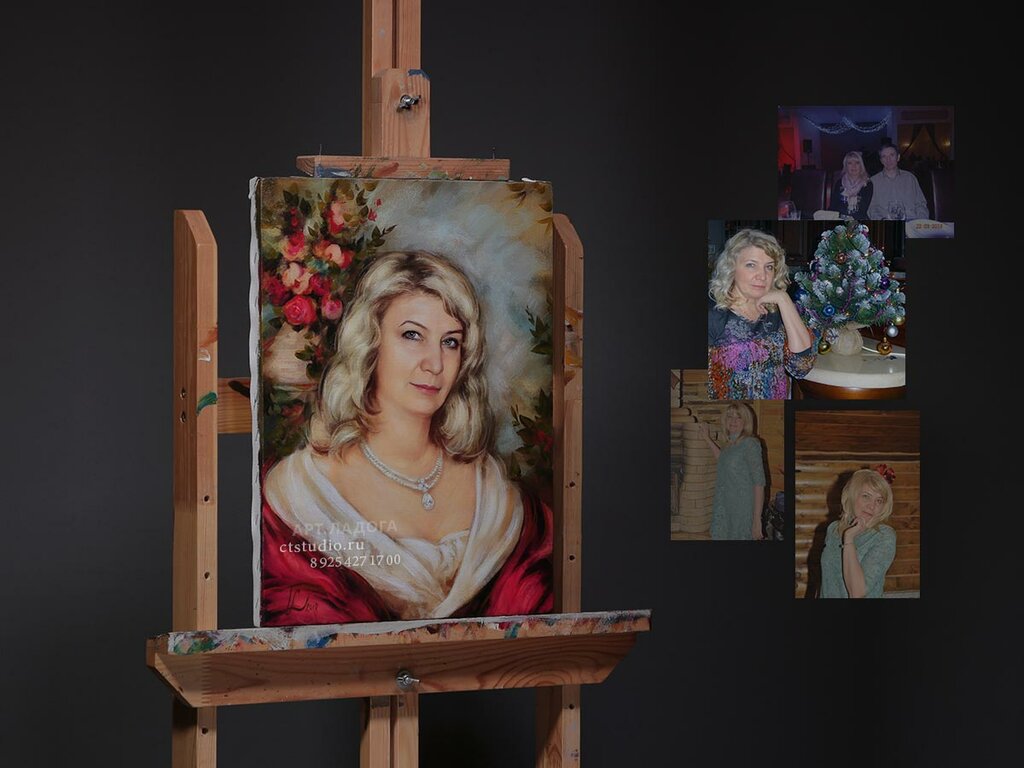 Sanat atölyeleri Studija portreta Sergeja i Tat'jany Ladozhskih, Moskova, foto