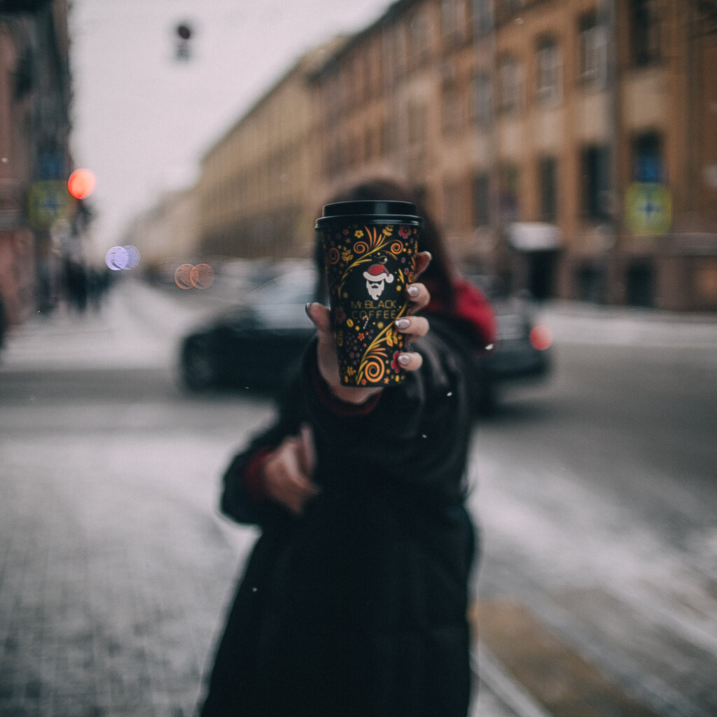 Kahve dükkanları Mr. Black Coffee, Saint‑Petersburg, foto