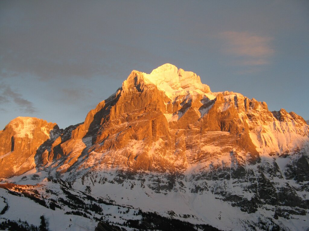 Restoran Bergrestaurant Schreckfeld, Grindelwald, foto