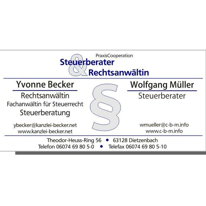 Mali müşavir Becker + Müller Steuerberater + Rechtsanwältin Yvonne Becker + Wolfgang Müller, Dietzenbach, foto