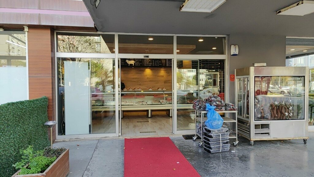 Kasap, şarküteri Çatalca Hamamönü Kasabı, İstanbul, foto