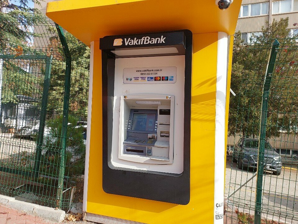 ATM'ler Vakıfbank ATM, Ankara, foto