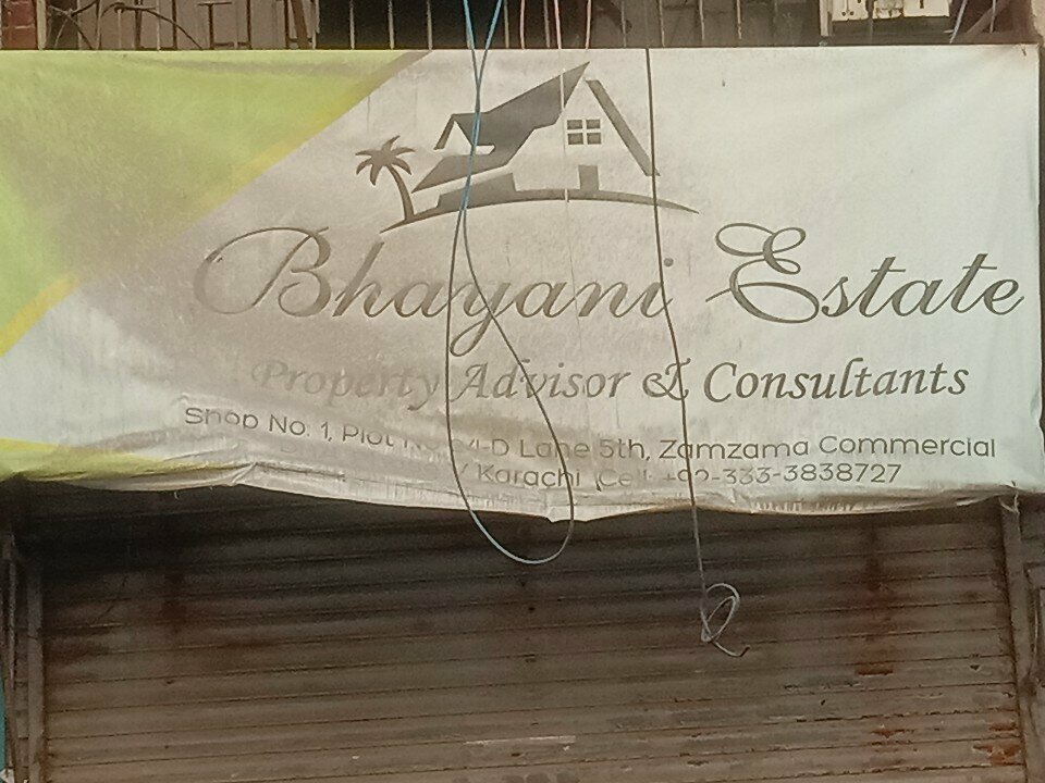 Emlak ofisi Bhayani estate, Karaçi, foto