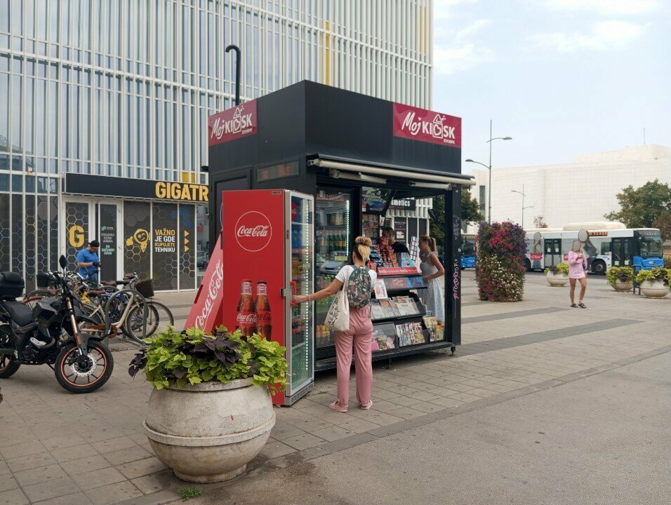 Tütün, sigara mağazaları Мој киоск, Novi Sad, foto