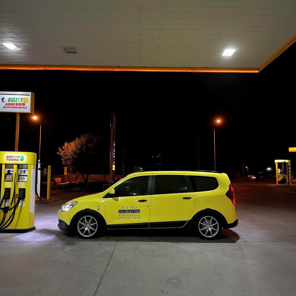 Taksi durağı Ziya Gökalp Taksi, Kayseri, foto