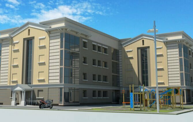 Konut blokları Комсомолец, Cherepovets, foto