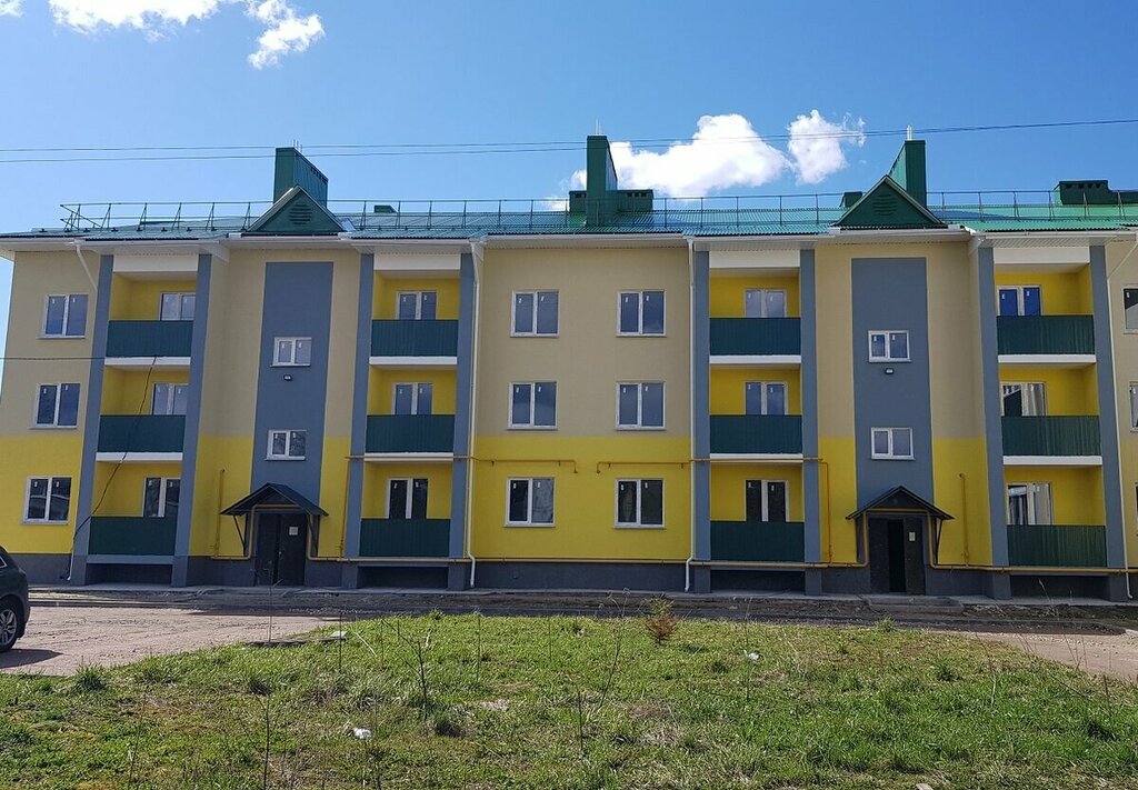Konut blokları Dom V d. Syaskelevo, Saint‑Petersburg ve Leningradskaya oblastı, foto