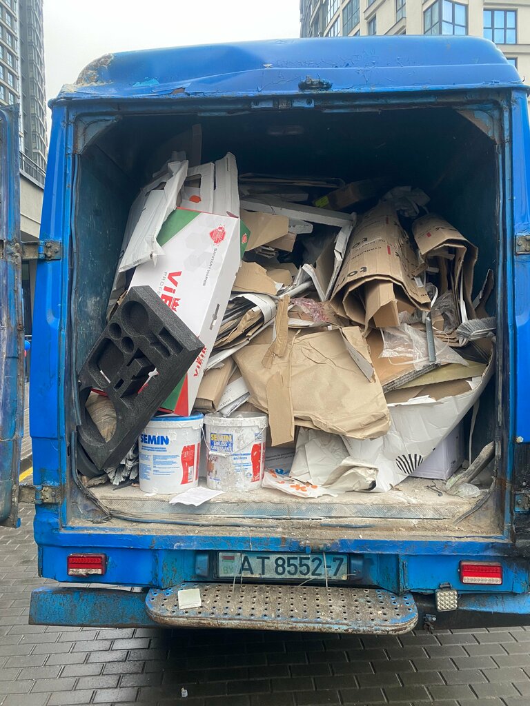 Çöp hizmetleri Вывоз строительного мусора, Minsk, foto