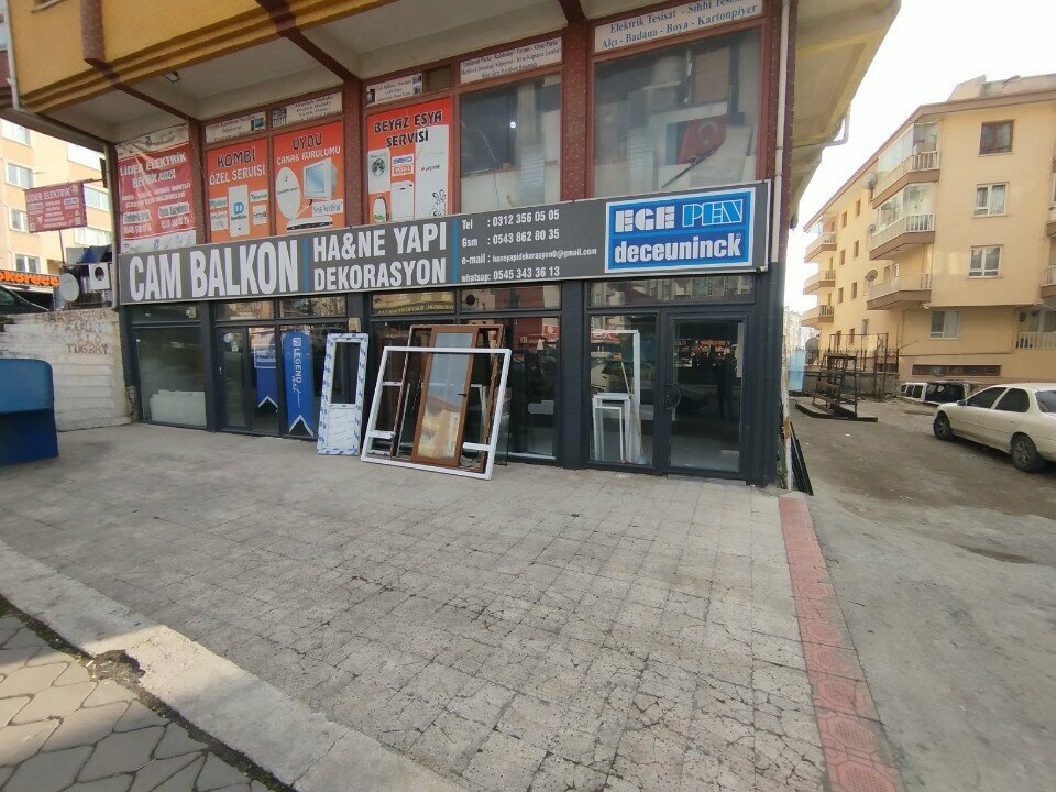 Pencere üretim ekipmanları Winehouse Hitit Pen Cam Balkon, Ankara, foto