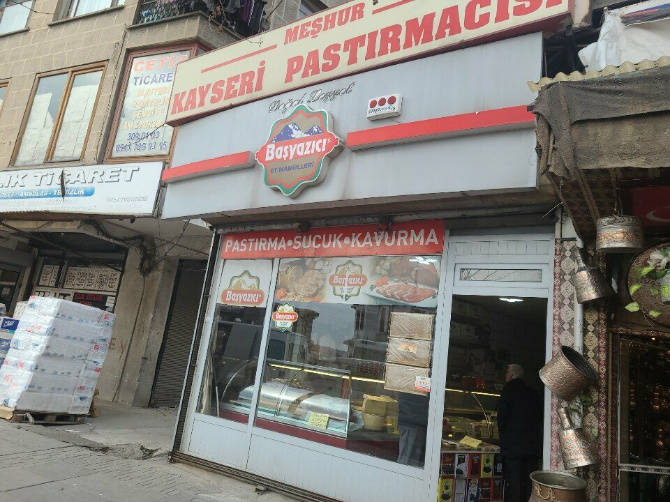 Kasap, şarküteri Meşhur Kayseri Pastırmacısı, Ankara, foto
