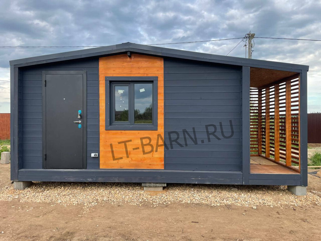 Prefabrik binalar LT-Barn, Moskova ve Moskovskaya oblastı, foto