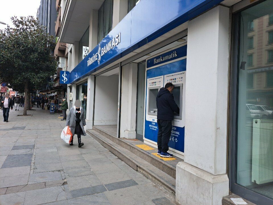 ATM'ler Türkiye İş Bankası, İstanbul, foto