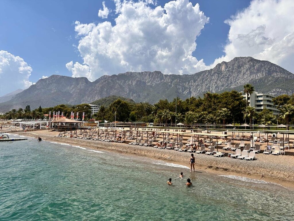 Plaj Mirage Park Otel Plajı, Kemer, foto
