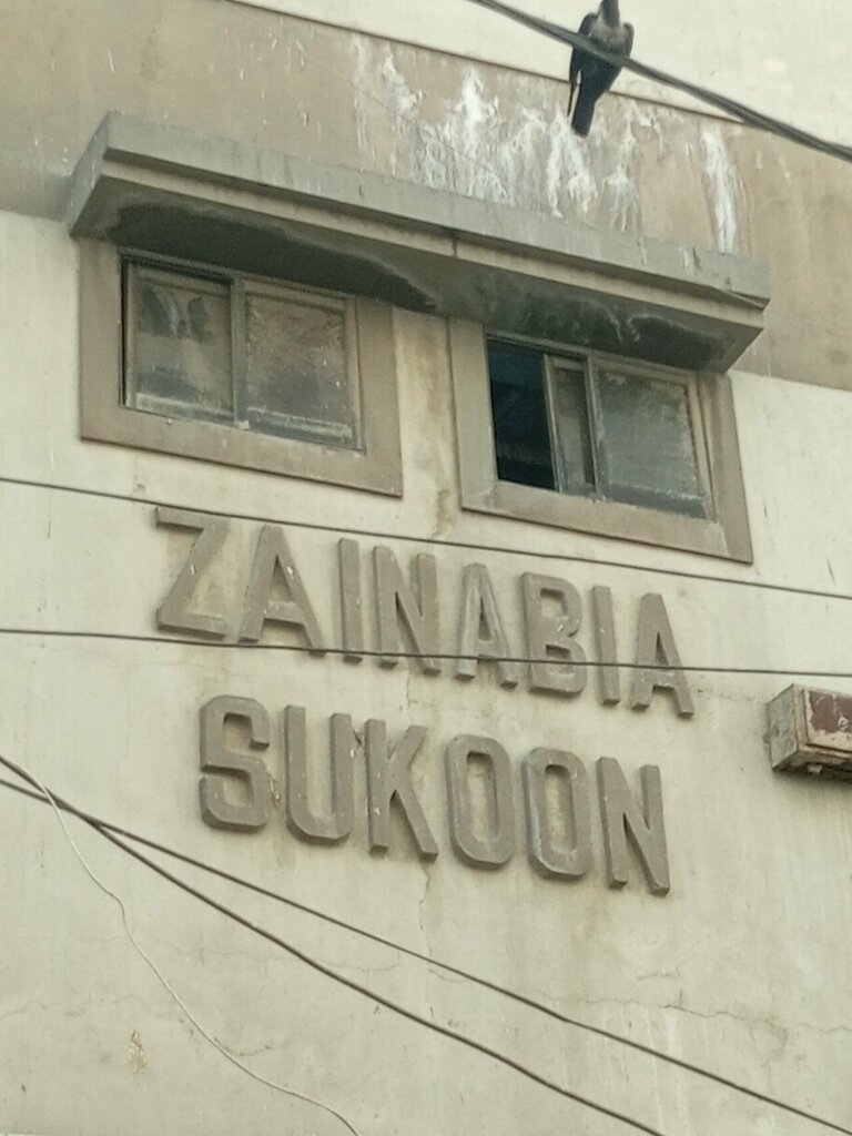 Adlandırılmış bina Zainbin sukoon, Karaçi, foto
