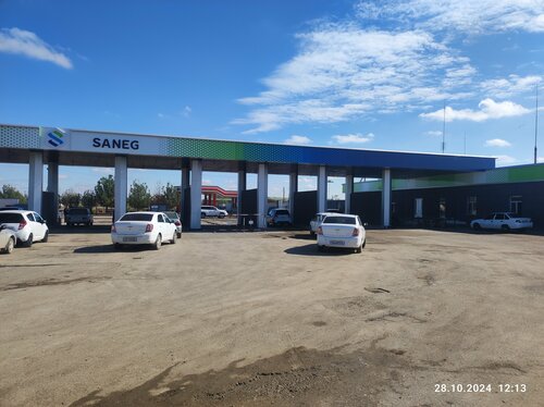 Benzin istasyonu Saneg, , foto