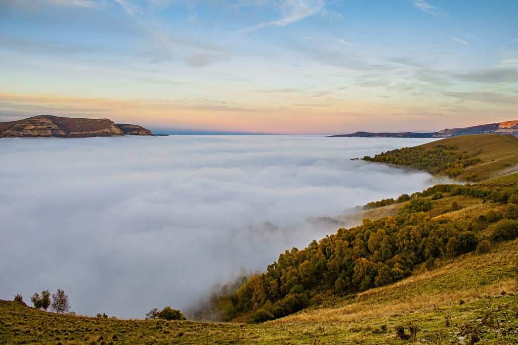 Seyir terası Observation deck, Kabardino‑Balkarya, foto