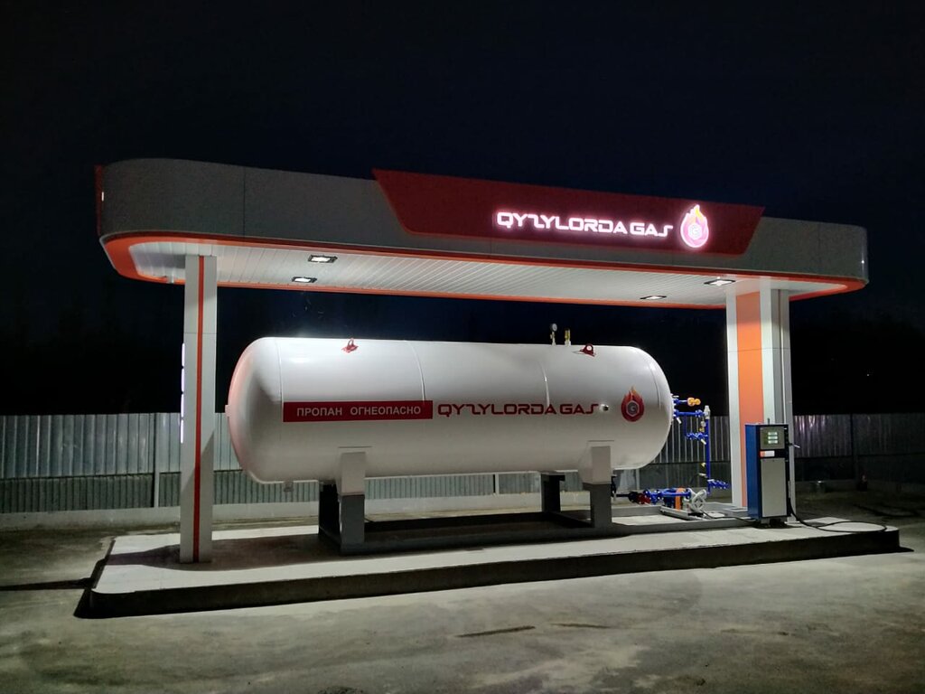 Otogaz dolum istasyonu Qyzylorda Gas, Kızılorda, foto